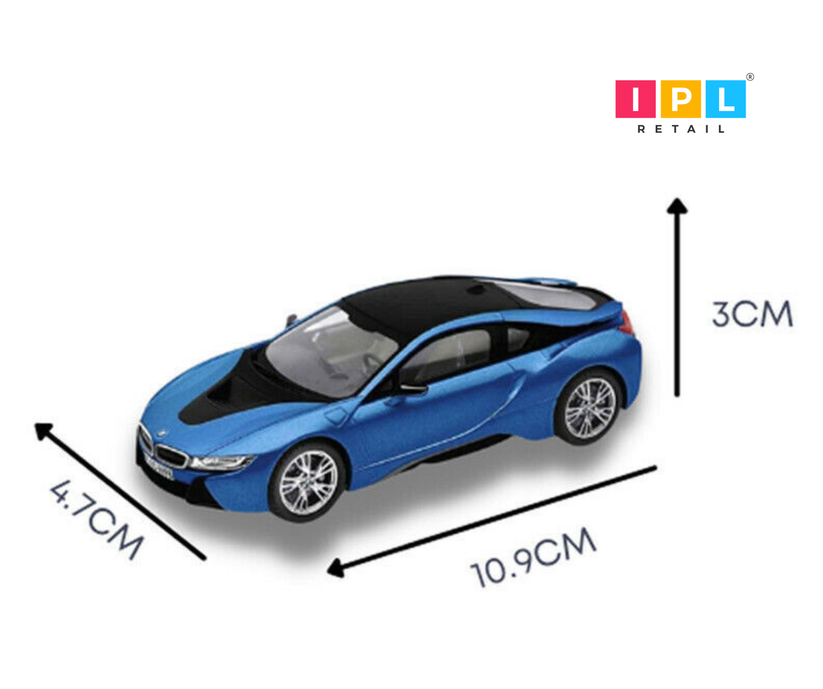 Buy Mini Blue BMW i8 Car Toy 1 43 Scale Collectible Diecast